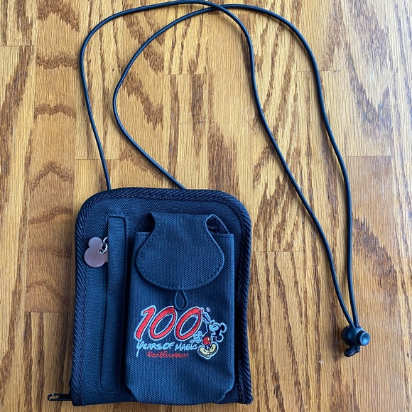 Disney | Bags | Disney Shoulder Wallet 0 Years Of Magic | Poshmark